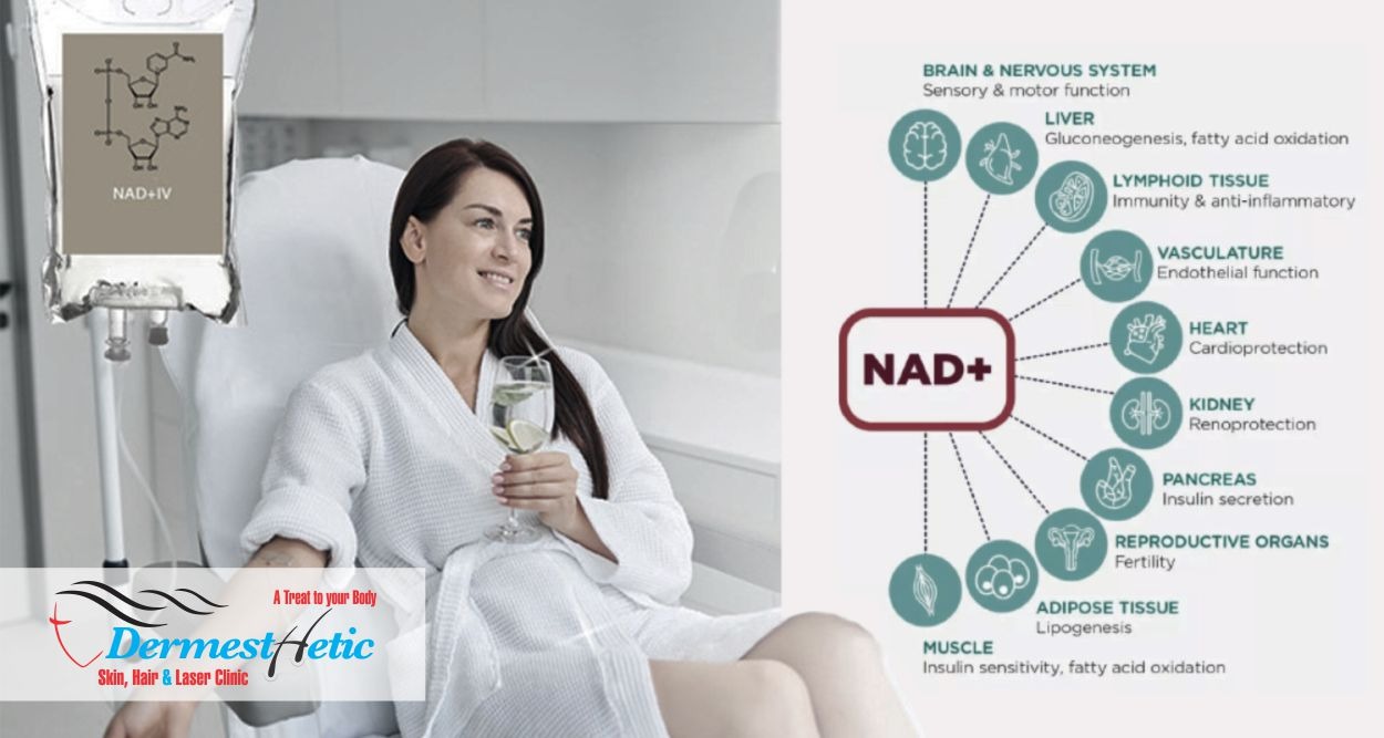 Nicotinamide Adenine Dinucleotide (NAD) IV Therapy - Dermesthetic Clinic